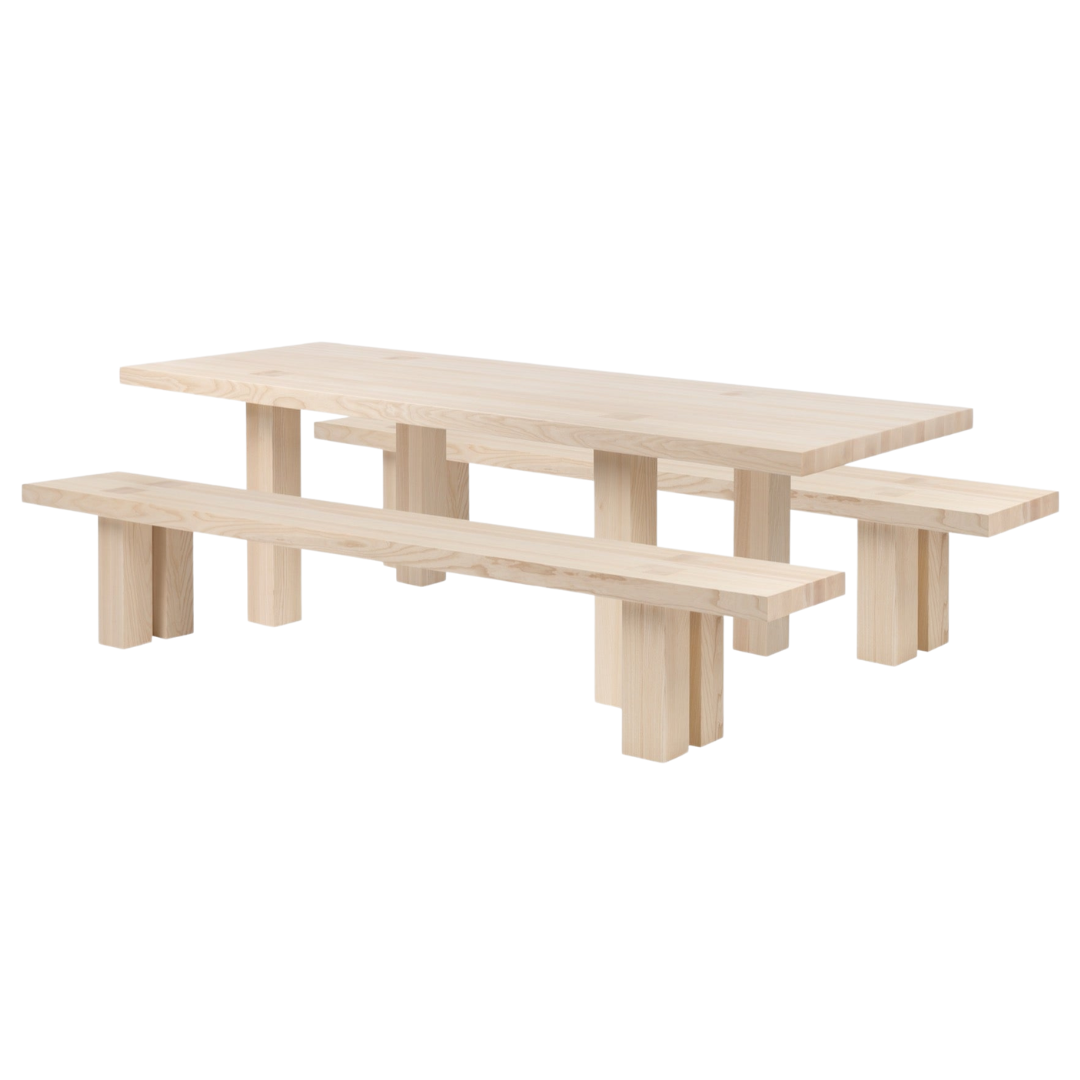 max table + max benches 98.4 inches – good neighbor